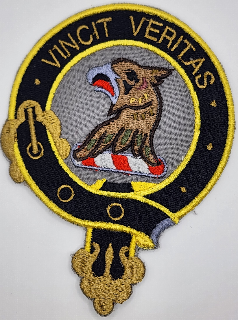 Allison Family Crest Patch – W Square Embroidery