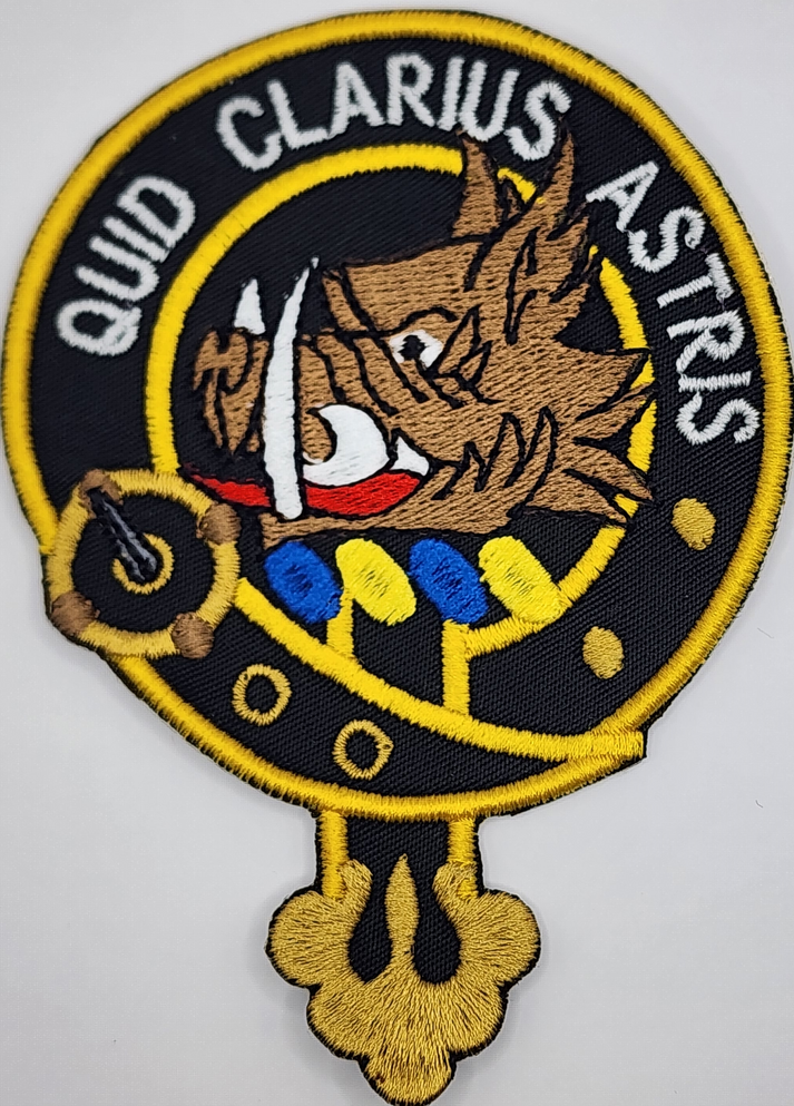 Bailey Family Crest Patch – W Square Embroidery